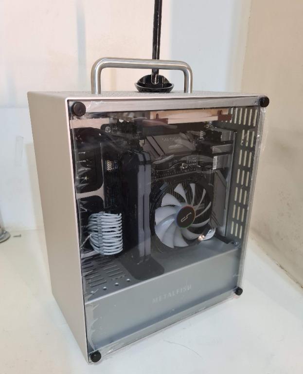 SMALL FORM FACTOR SFF Gaming Editing Streaming PC 8L Metalfish S3 Plus ...
