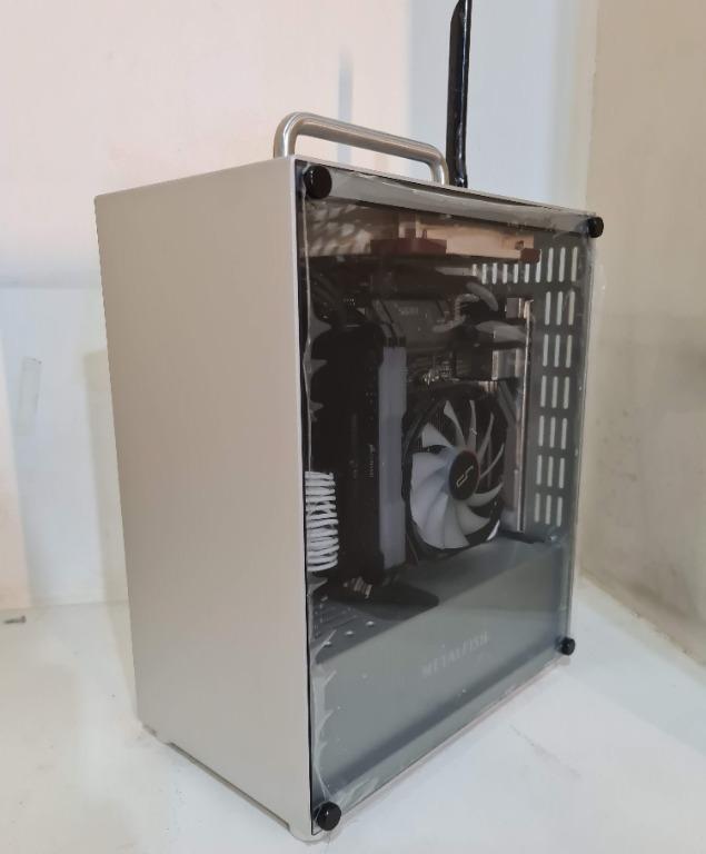 SMALL FORM FACTOR SFF Gaming Editing Streaming PC 8L Metalfish S3 Plus ...