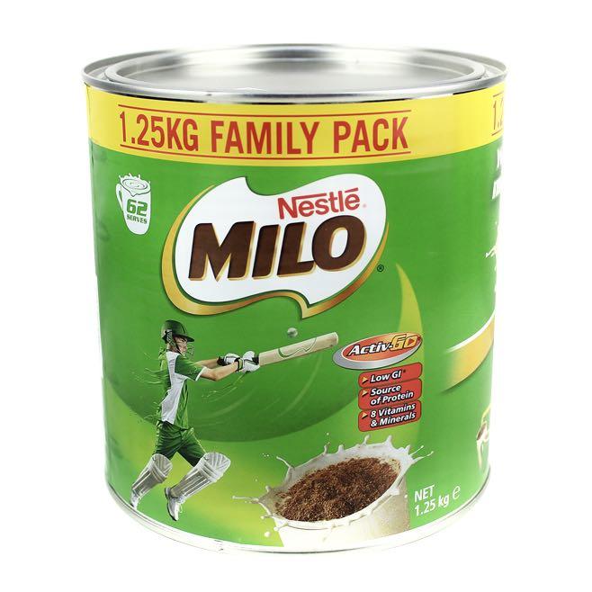 Milo (100% Made in Australia) Powder Tin - 1.25kg, Food & Drinks ...