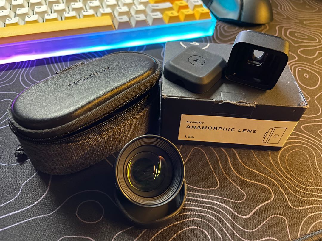 Moment Lenses (Anamorphic and 58mm Portrait), Photography, Lens & Kits ...
