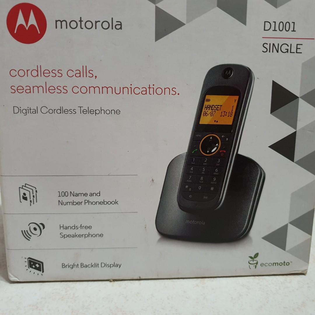 Motorola Digital Cordless Phone, Mobile Phones & Gadgets, Mobile ...