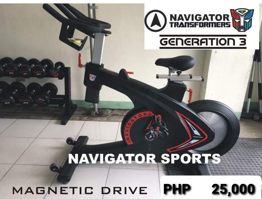 New Gen Transformer Spinning Bike Heavy Duty Spinning Level Navigator ...