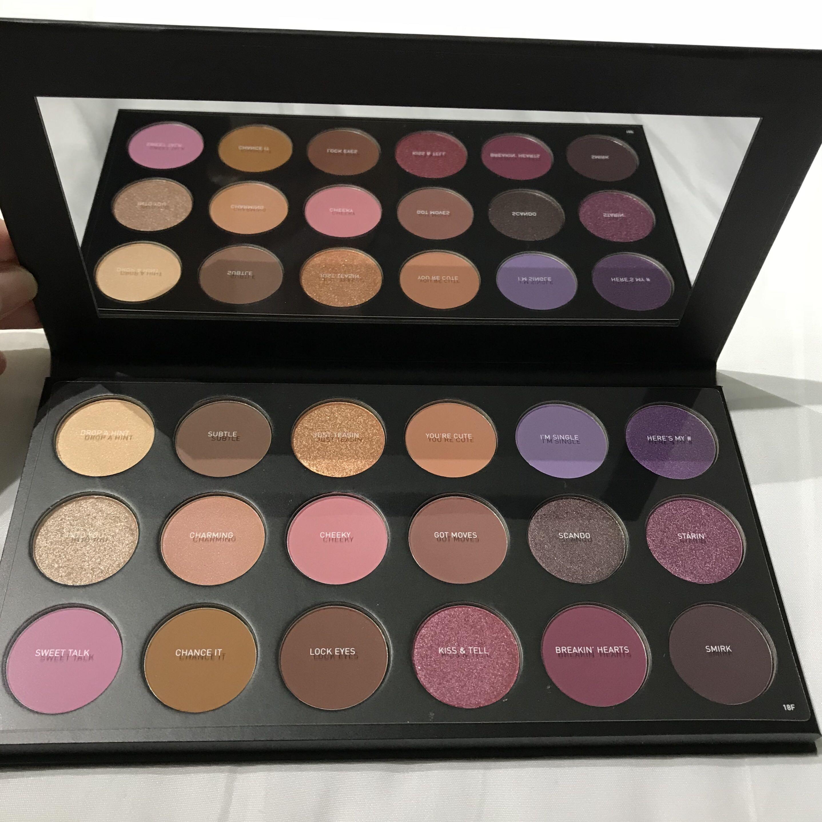(NEW) Morphe 18F Eyeshadow Palette, Beauty & Personal Care, Face ...