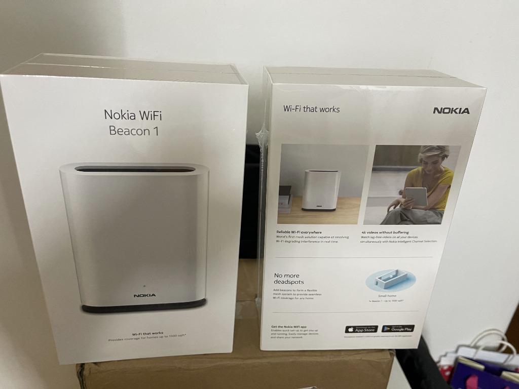 Nokia Wifi Beacon 1 - Brand new. Still sealed, Computers & Tech, Parts ...