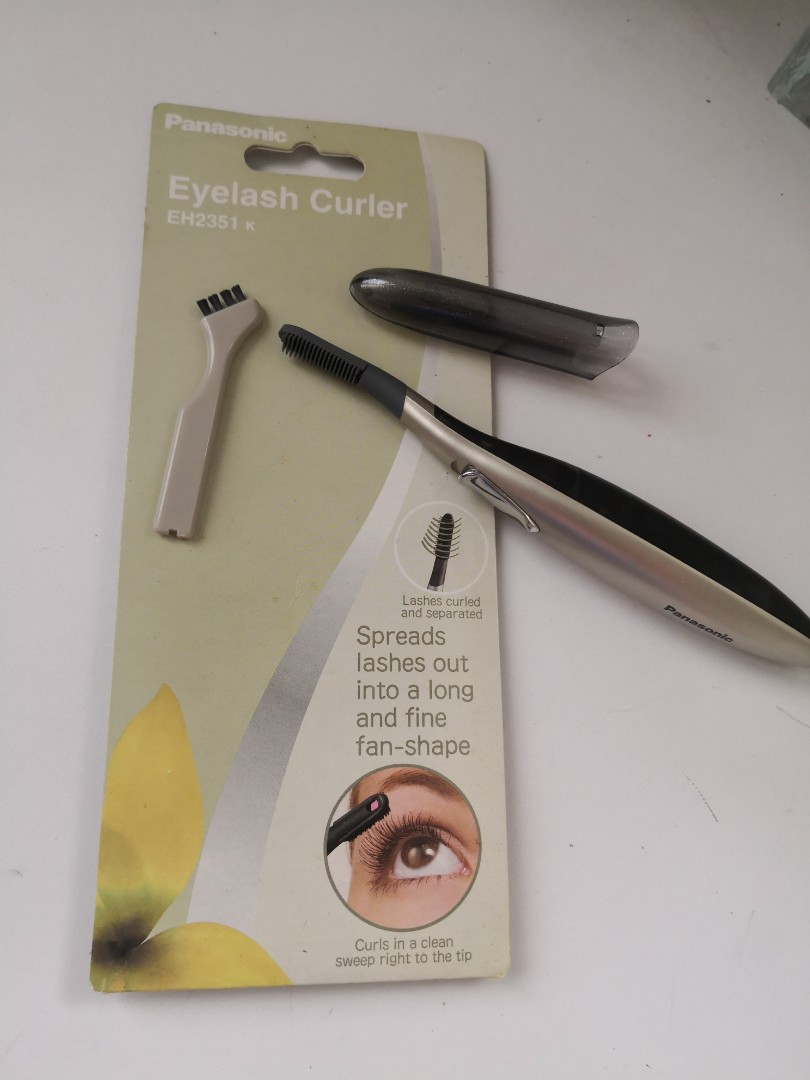 Panasonic Eyelash Curler, Beauty & Personal Care, Face, Makeup on Carousell