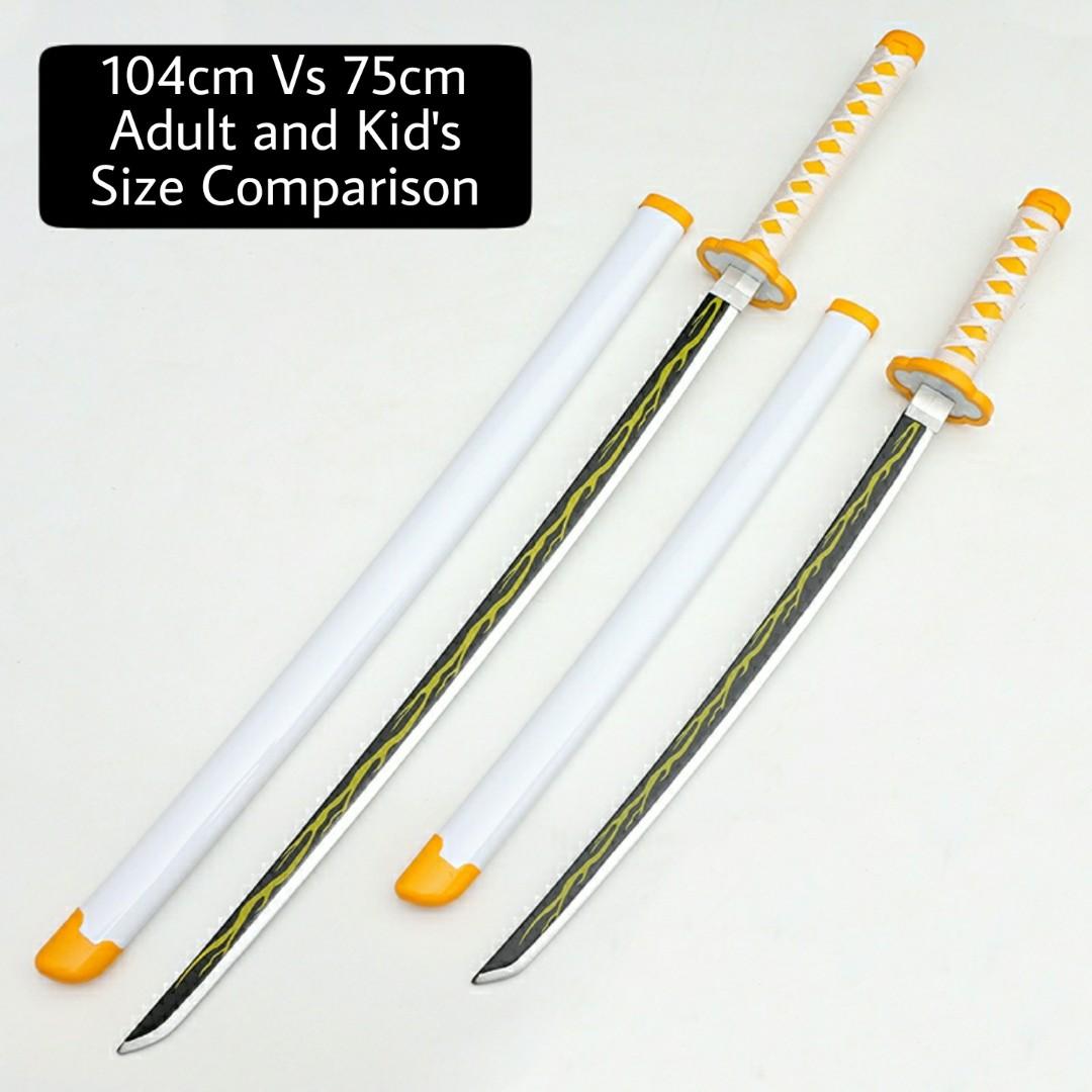 (PO) Demon Slayer Genya Cosplay Sword, Hobbies & Toys, Memorabilia ...