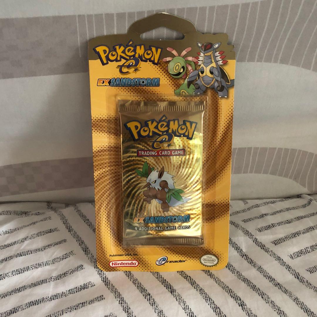 pokemon ex sandstorm blister pack, Toys & Games, Board Games & Cards on ...