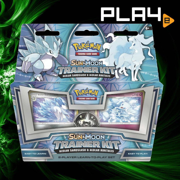 Pokemon TCG Alolan Sandslash & Ninetales Trainer Kit (7070770) Brand ...