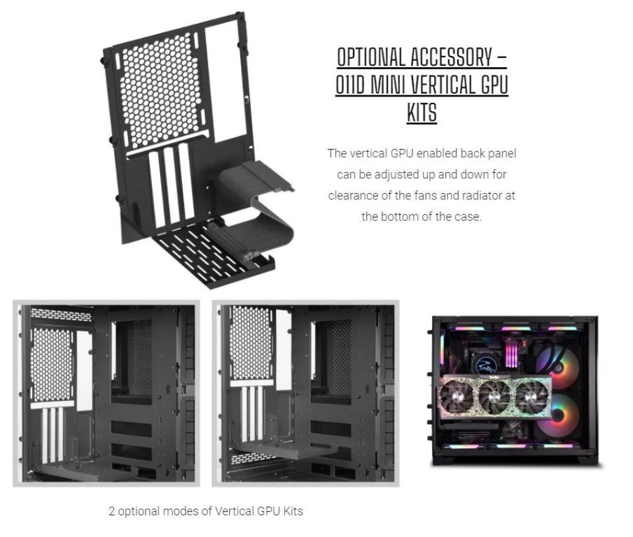 [IN STOCK] Lian Li O11D MINI VERTICAL GPU KIT (O11DMINI-1W-3, O11DMINI ...