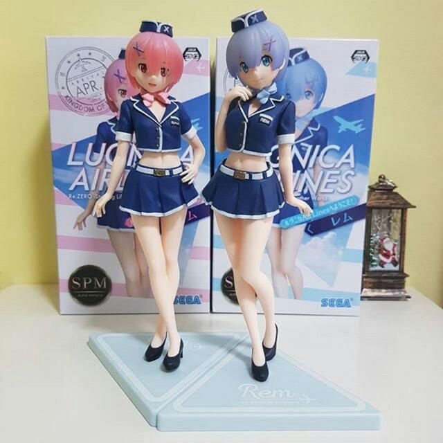 Re: Zero Welcome to Lugnica Airlines Ram & Rem Figures, Hobbies & Toys ...