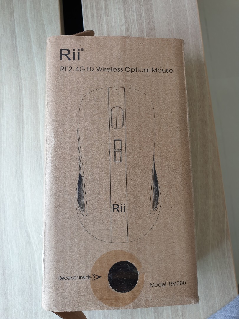Rii RM200, Gaming Wireless Optical Mouse, Rechargeable, Computers ...