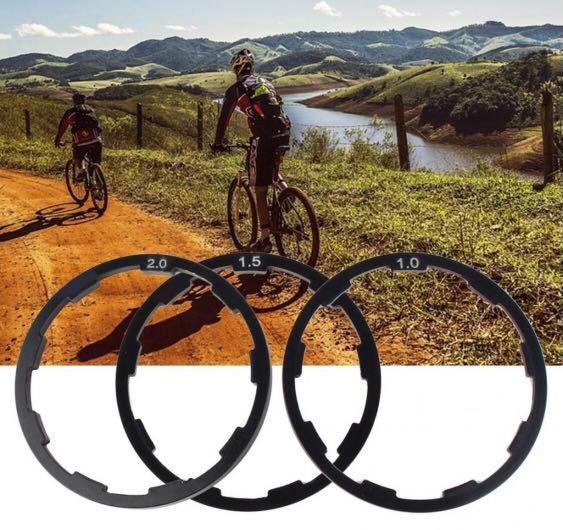 🥇Original New Risk Bicycle MTB Road Bike Hub Washer / Cassette Spacers ...