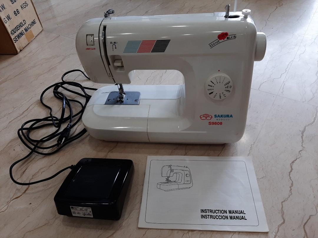 Sakura electric sewing machine, Hobbies & Toys, Stationery & Craft ...