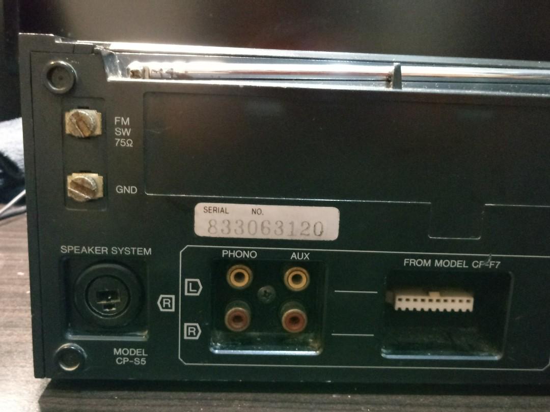 Sansui Mini Amplifier with Phono Input and Tuner (CP-R5)+ Sansui ...