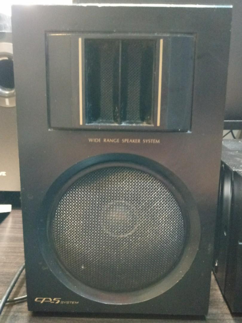 Sansui Mini Amplifier with Phono Input and Tuner (CP-R5)+ Sansui ...