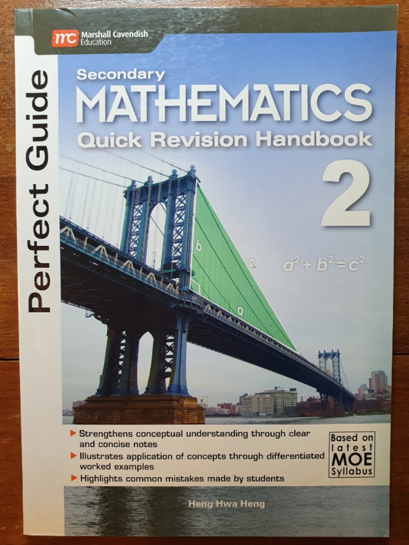 Secondary Mathematics Quick Revision Handbook 2, Hobbies & Toys, Books ...