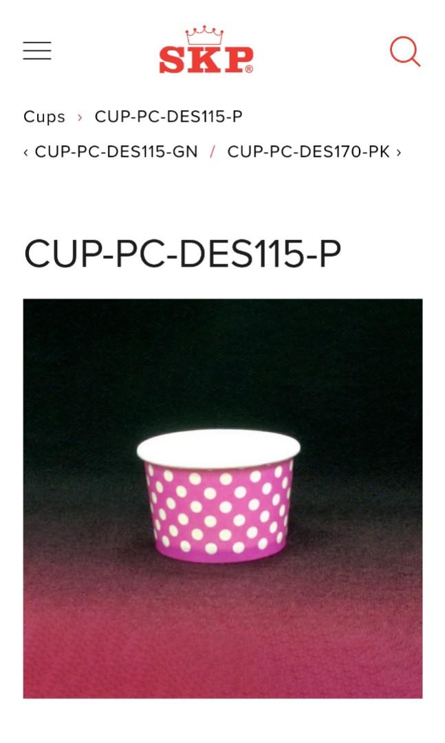SKP Ice Cream Cups, Food & Drinks, Chilled & Frozen Food on Carousell