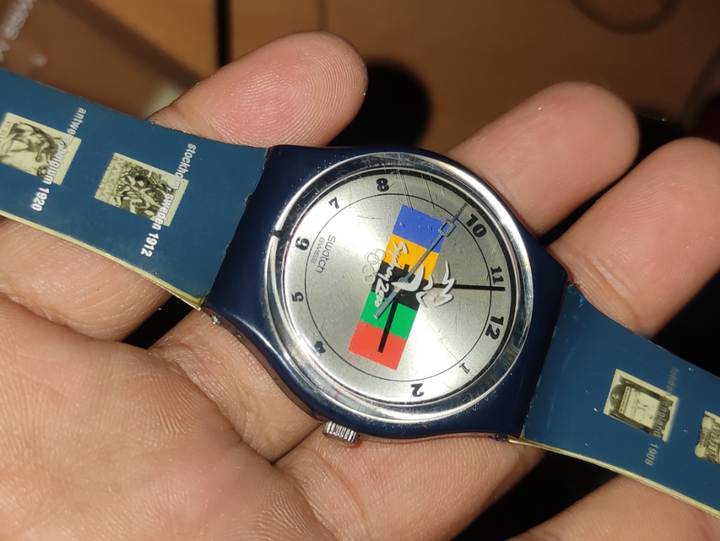 swatch olympic sydney 2000 watch, Luxury, Watches on Carousell