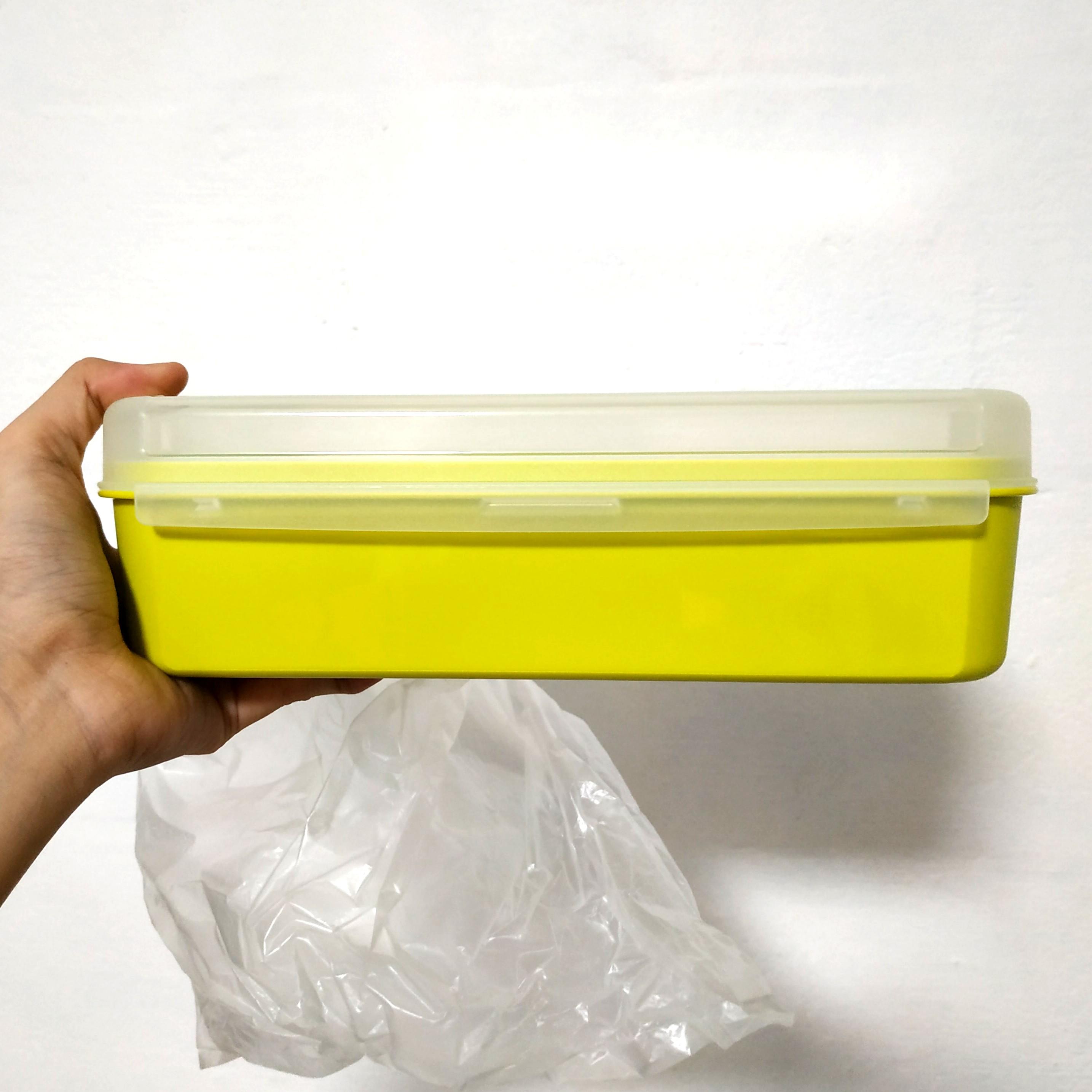 Tupperware 980 ml Mini Signature Line Long Rectangle Box Container ...