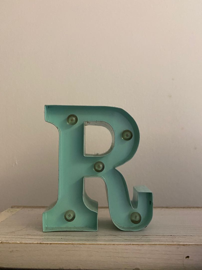 Typo letter R, Furniture & Home Living, Home Decor, Cushions & Throws ...