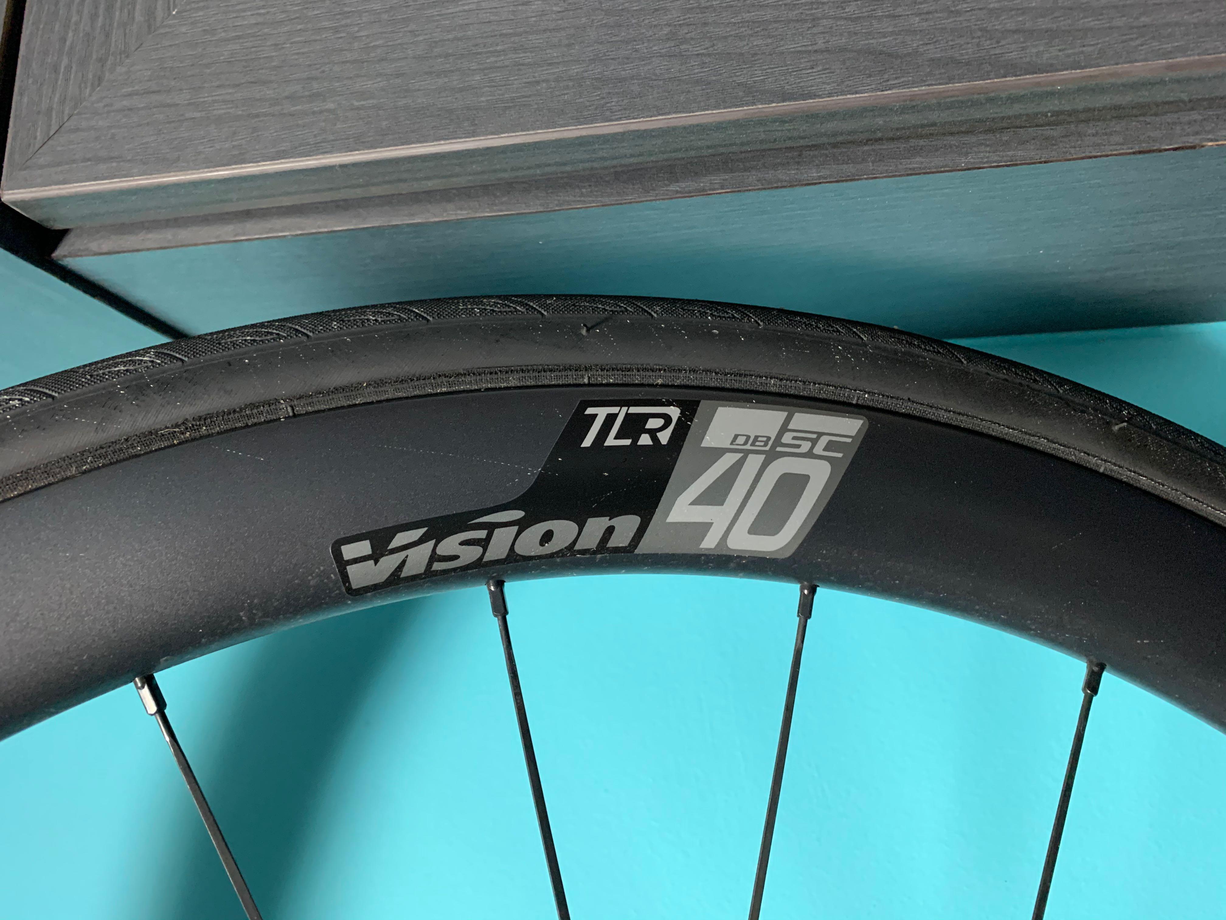 Vision TLR SC40 Disc Wheelset, Sports Equipment, Bicycles & Parts ...