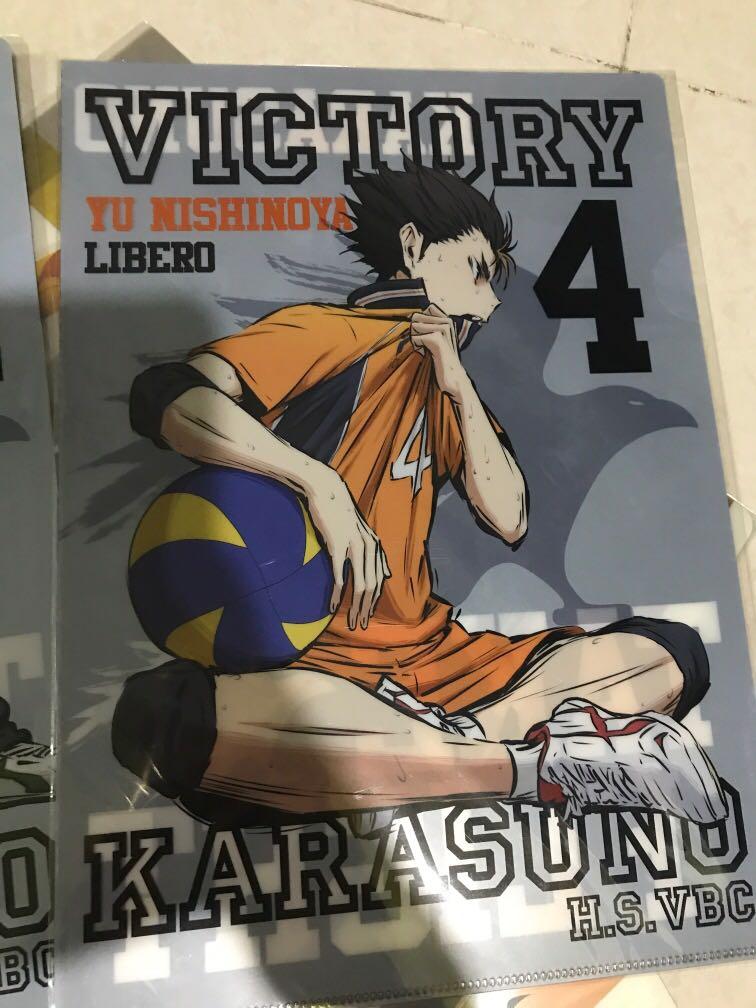 [wts] haikyuu! haikyu hq files , a4 sized files folder, Hobbies & Toys ...