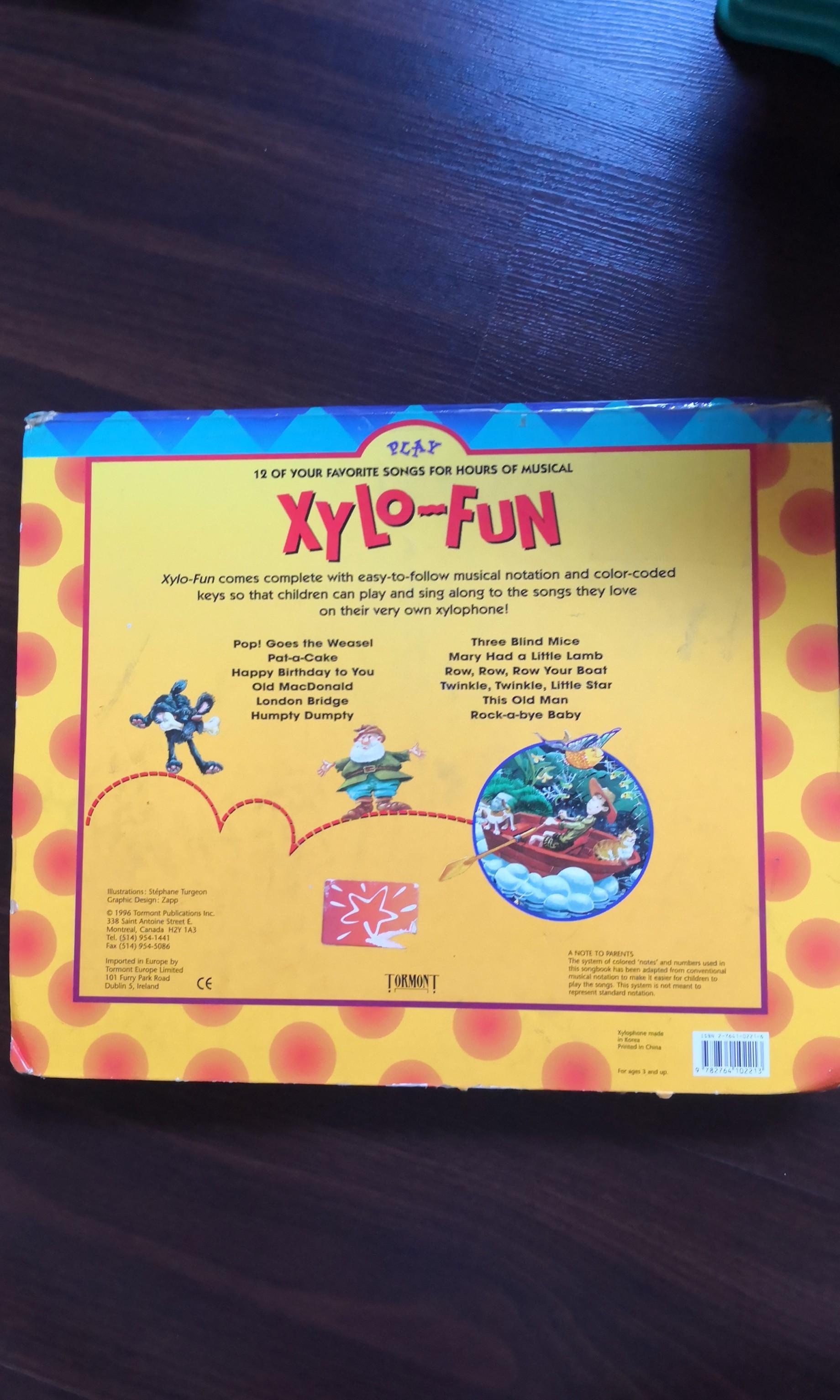 Xylophone Xylo-fun Kids Instrument, Hobbies & Toys, Toys & Games on ...