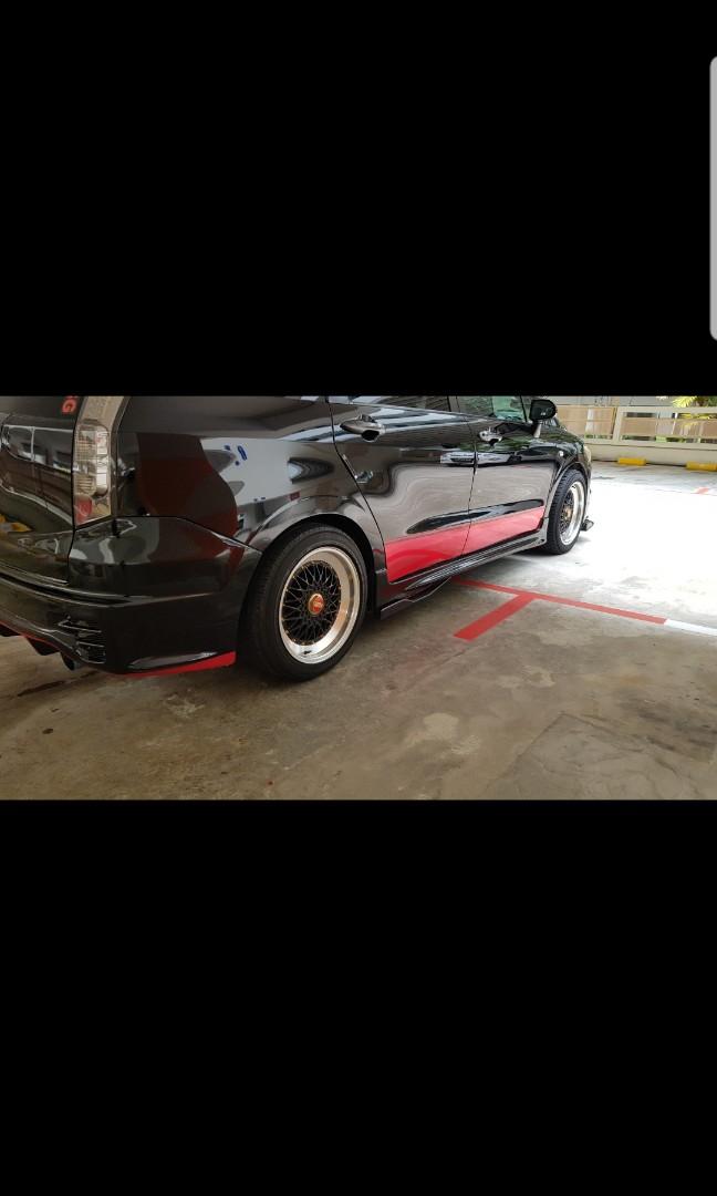 17" BBS deep dish rims n yokohama tyres for Honda Stream., Car ...