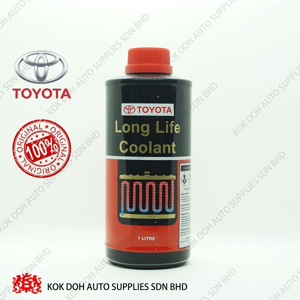 [ORIGINAL] Toyota Long Life Coolant (Red)(1L), Auto Accessories on ...
