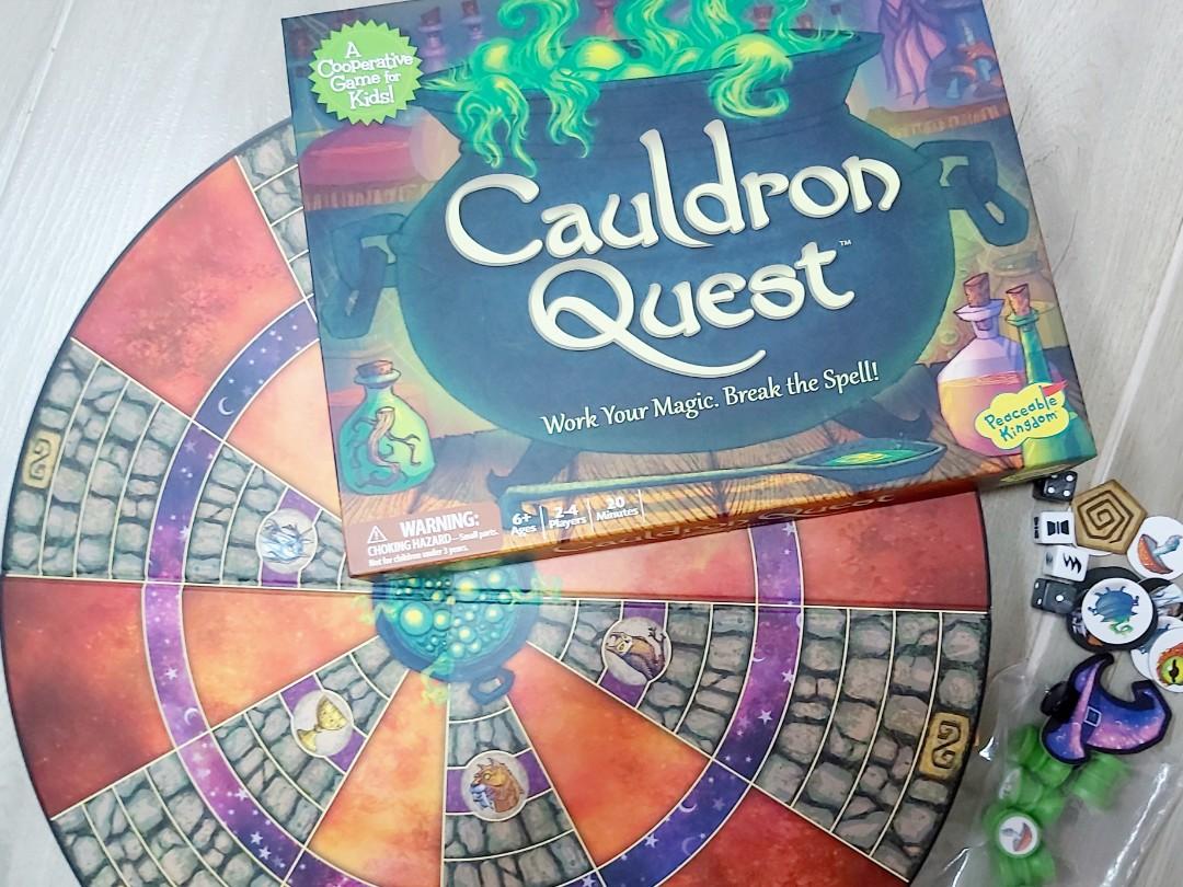 團隊合作遊戲：魔法藥水任務 Cauldron Quest Cooperative Game, 玩具 & 遊戲類, Board Games ...