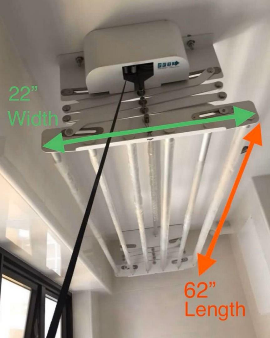 HDB BTO cloths rack, Furniture & Home Living, Bathroom & Kitchen ...