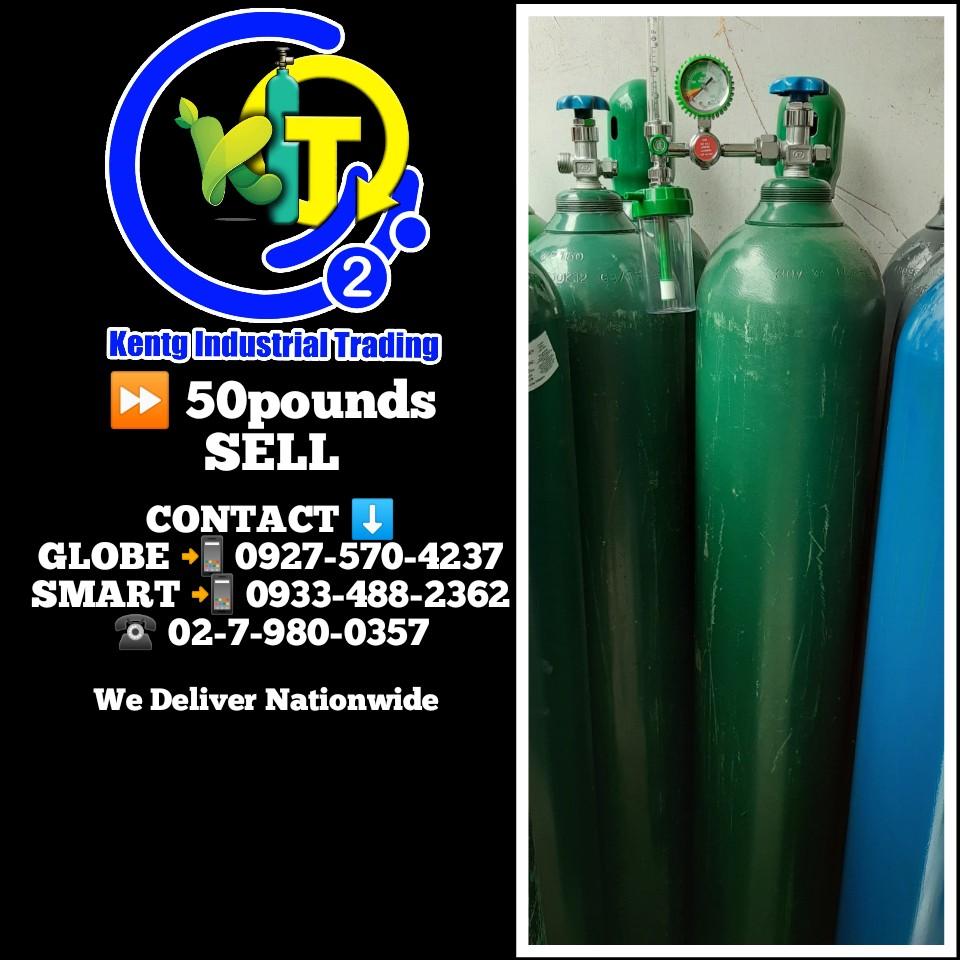 MEDICAL OXYGEN TANK 50LBS COMPLETE SET, Beauty & Personal Care, Face ...