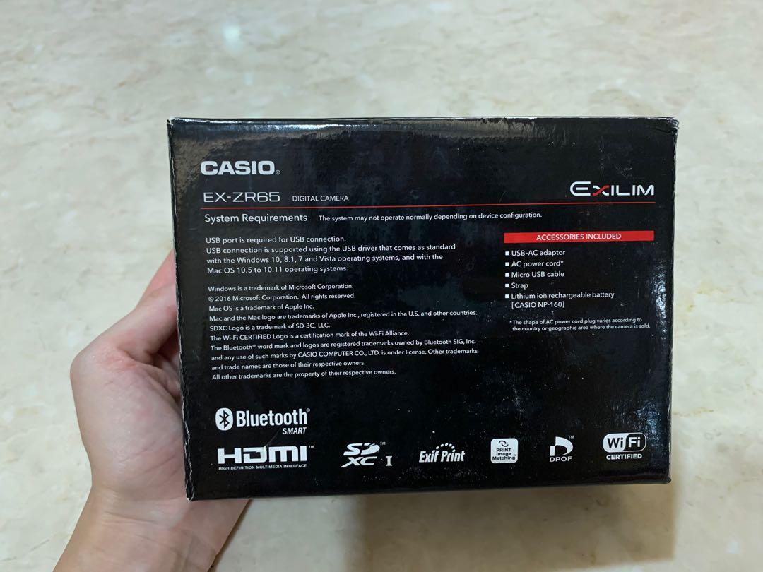 Casio Exilm EX-ZR65 Digital Camera, Photography, Cameras on Carousell