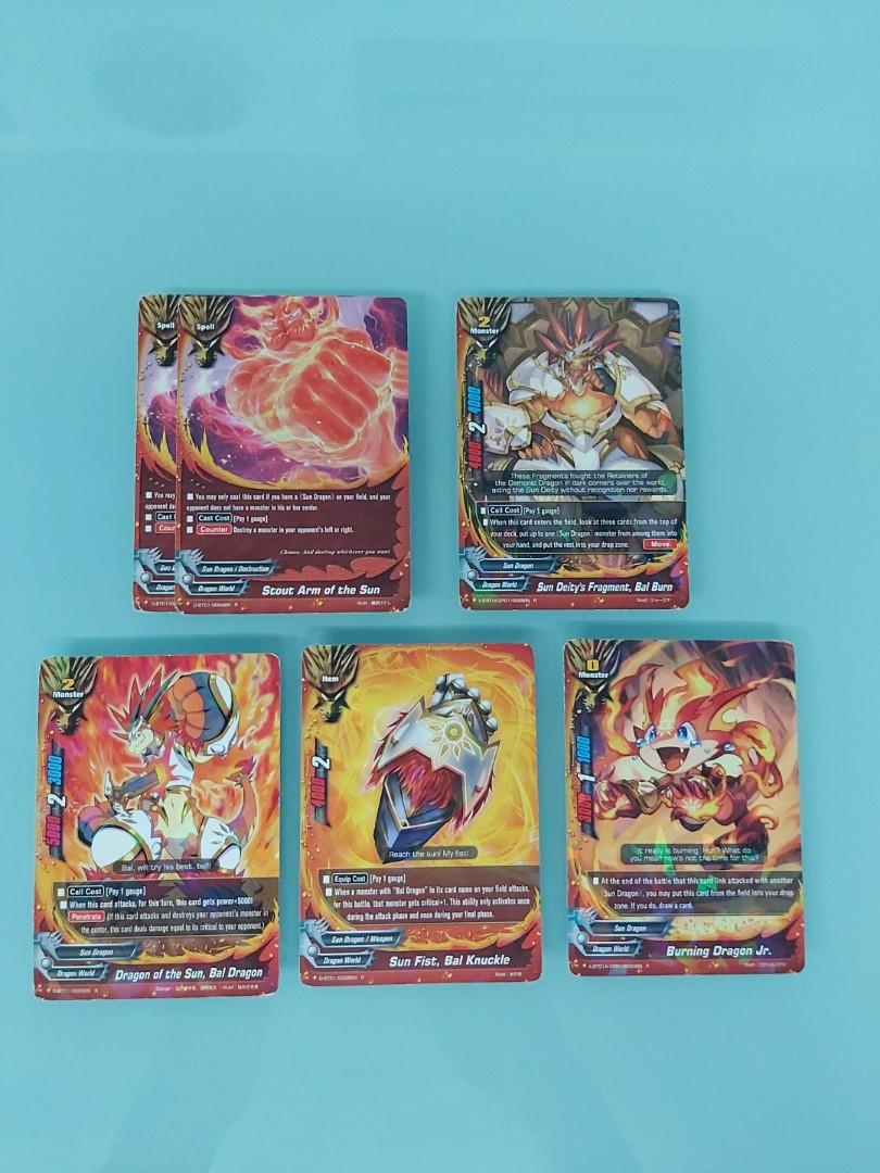 Buddyfight Sun Dragon, Hobbies & Toys, Toys & Games on Carousell