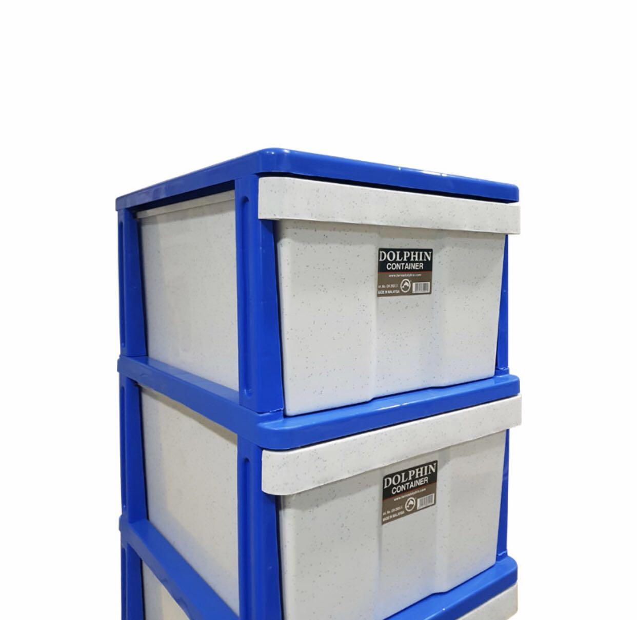 Dolphin Drawer Container 5 Tier, Furniture & Home Living, Home ...