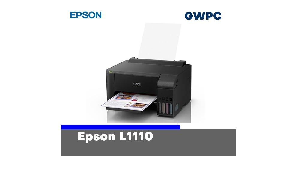 Epson L1110 EcoTank Ink Tank Printer, Computers & Tech, Printers ...