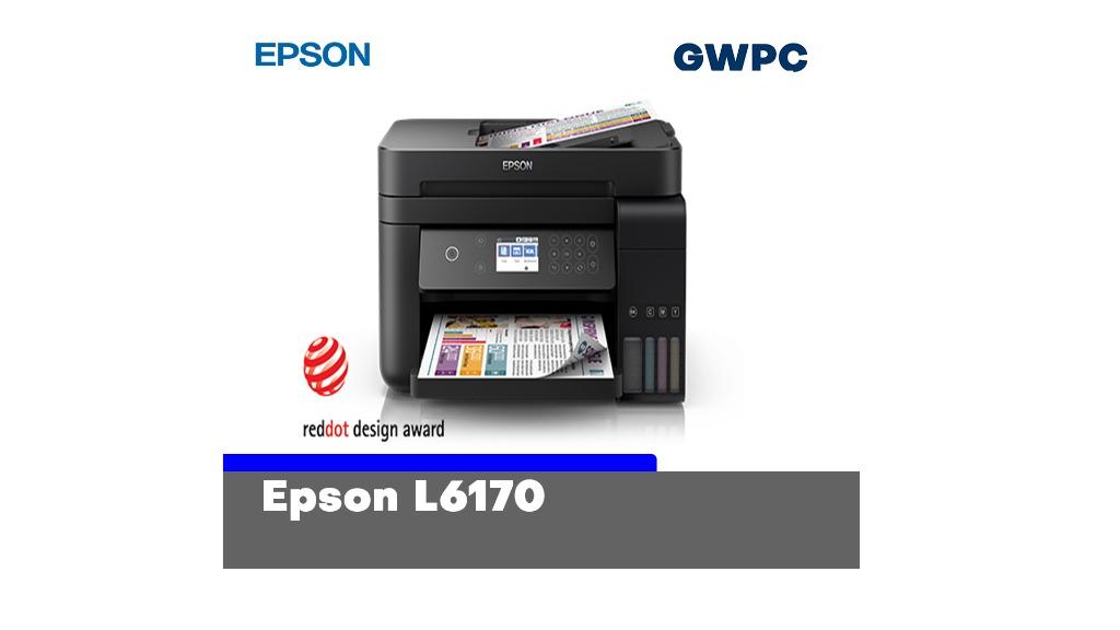 Epson L6170 Wi-Fi Duplex All-in-One Ink Tank Printer with ADF ...