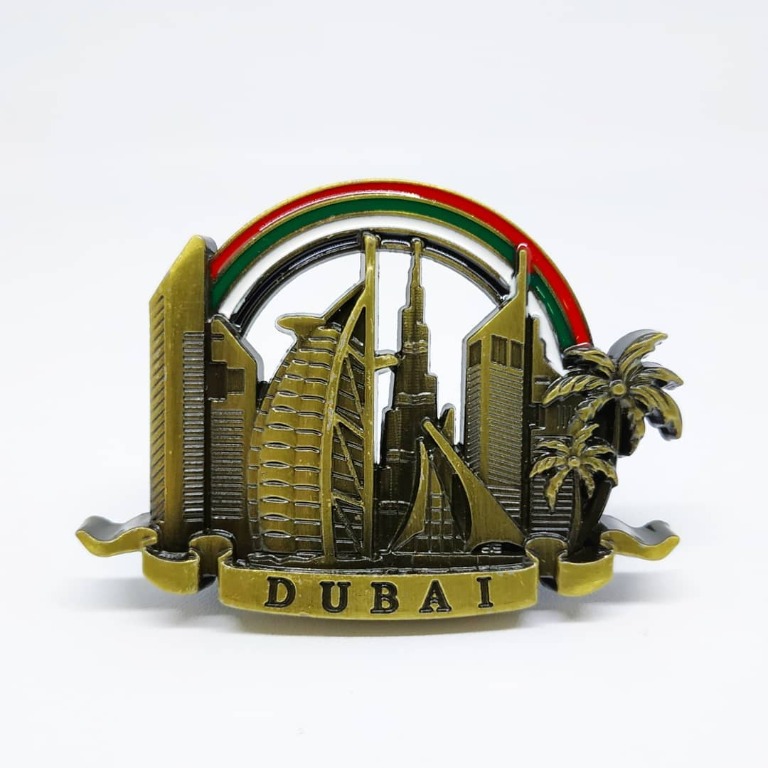 Fridge Magnet Tempelan Kulkas Souvenir Negara uni emirat arab UEA UAE ...