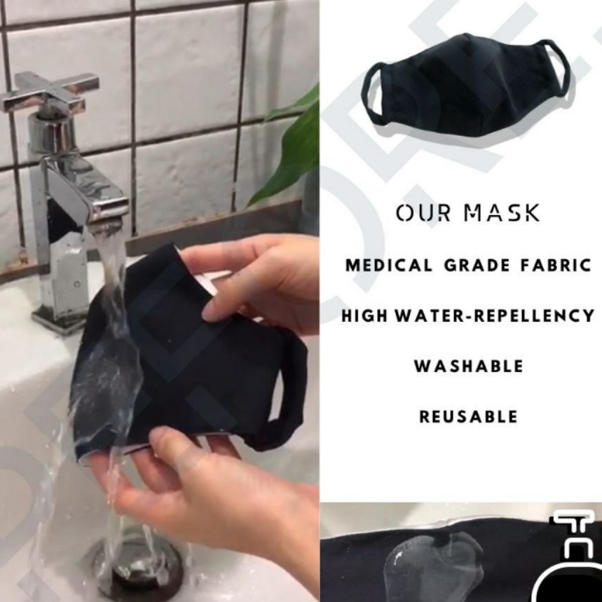 Medical Grade Fabric Mask V.2.0, Health & Nutrition, Face Masks & Face ...