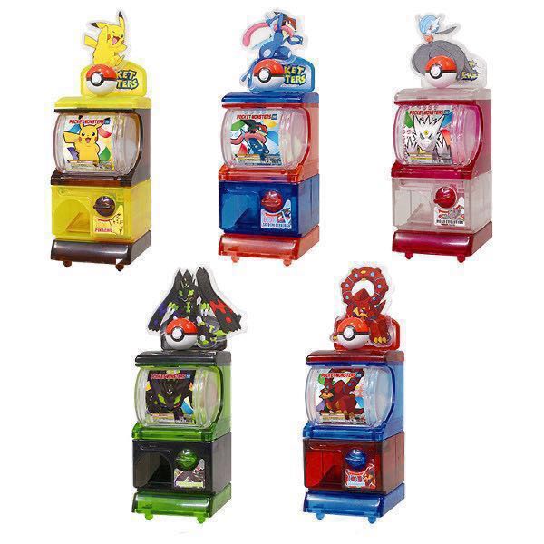 Pokemon XY Sun Moon Gachapon Capsule Toy Machine Gashapon Gacha xyz ...