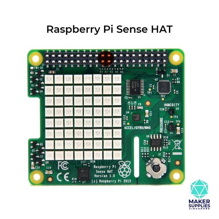 Raspberry Pi Sense HAT Official RPi Board with Direction Orientation ...