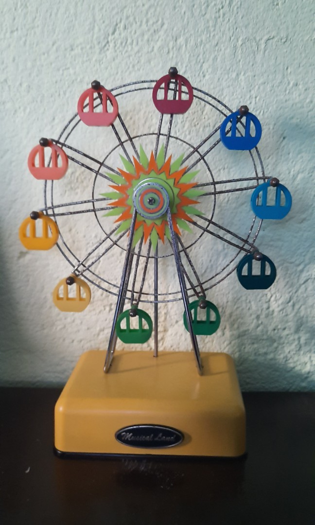 Vintage Carousel Musicland Ferris wheel, Hobbies & Toys, Memorabilia ...