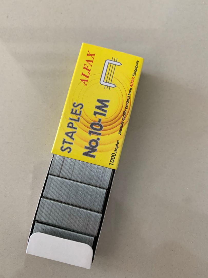Alfax Staples No.10-1M, Hobbies & Toys, Stationery & Craft, Craft ...