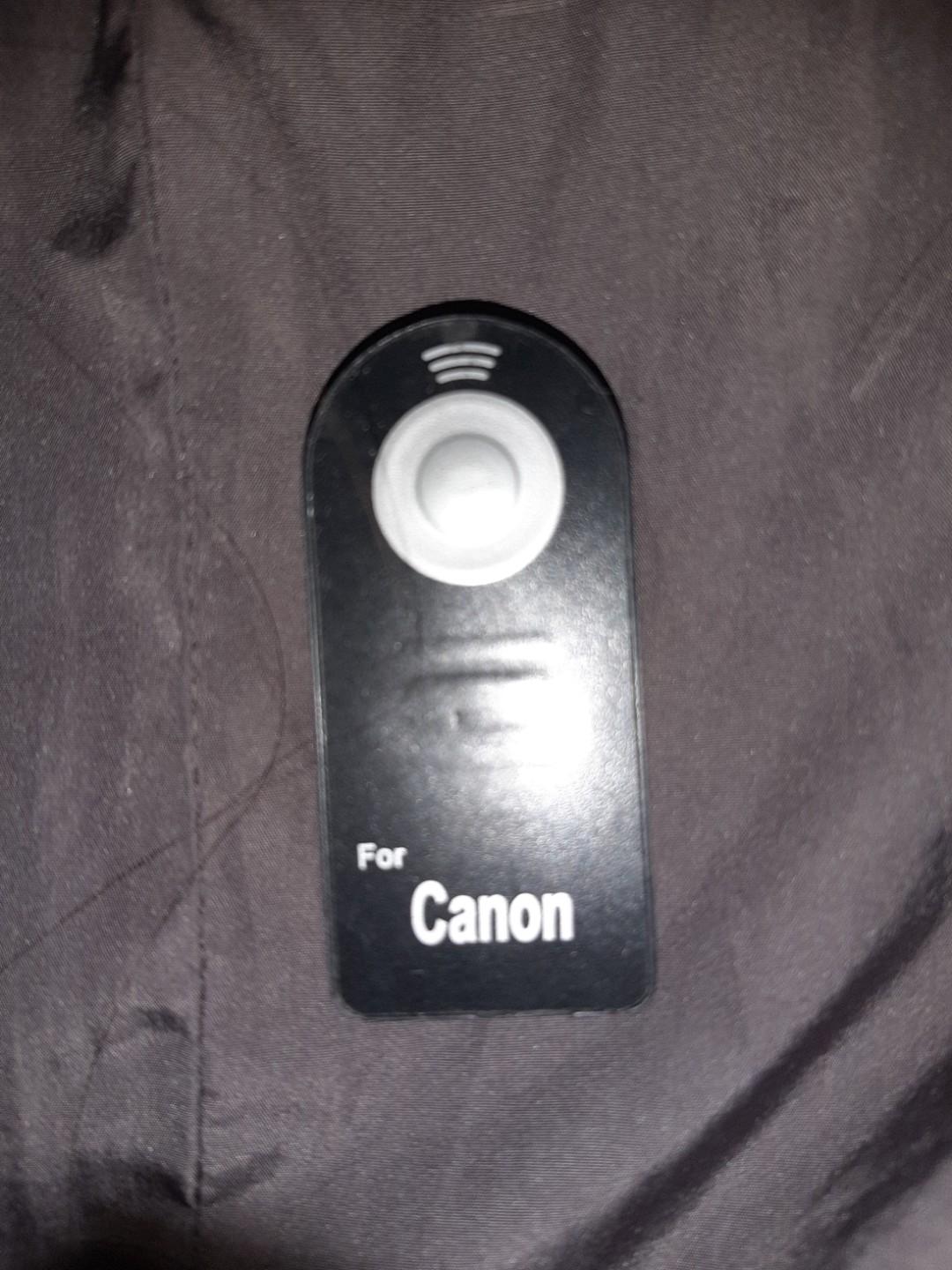 Canon infrared remote shutter, Photography, Cameras on Carousell