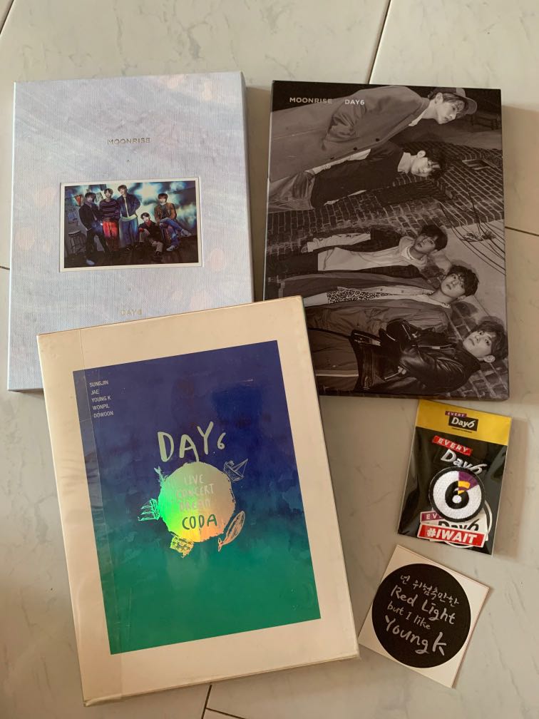DAY6 ALBUM (MOONRISE +posters! , LIVE CONCERT CODA), CONCERT MERCH ...