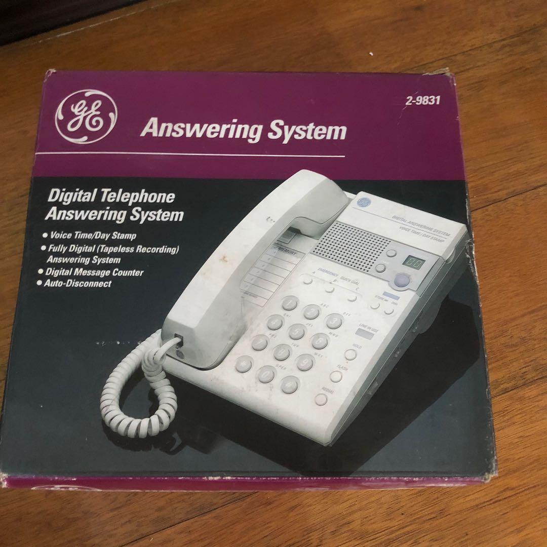 GE Digital Telephone & Answering System, Audio, Other Audio Equipment ...