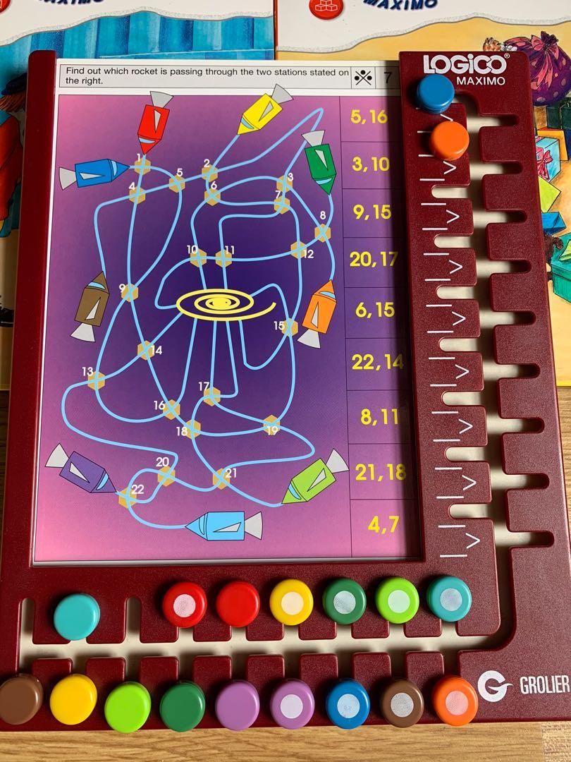 Grolier Logico Maximo, Hobbies & Toys, Toys & Games on Carousell