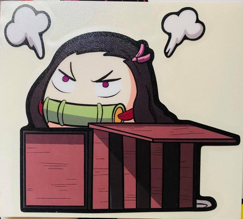 Nezuko Decal Vinyl Sticker - Demon Slayer / Kimetsu no Yaiba - Anime ...