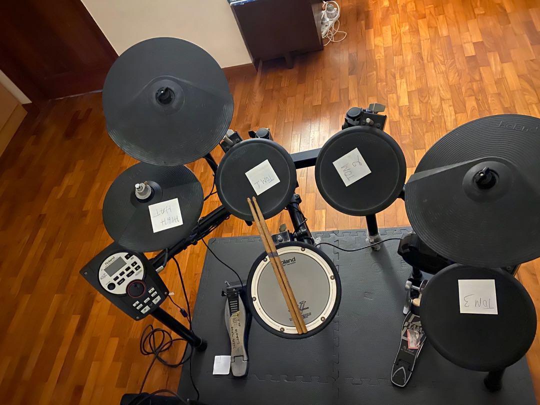 Roland TD 11 Drum Set, Hobbies & Toys, Music & Media, Musical ...