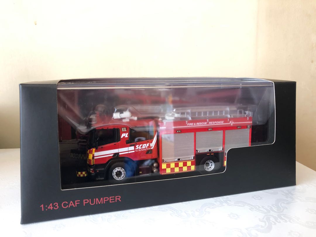 SCDF Fire engine (pumper), Hobbies & Toys, Toys & Games on Carousell